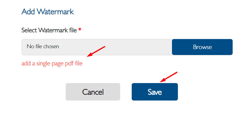 Bug 2090 View Merge Pdfclientfirm Select Add Watermark In Actions Without Upload Any