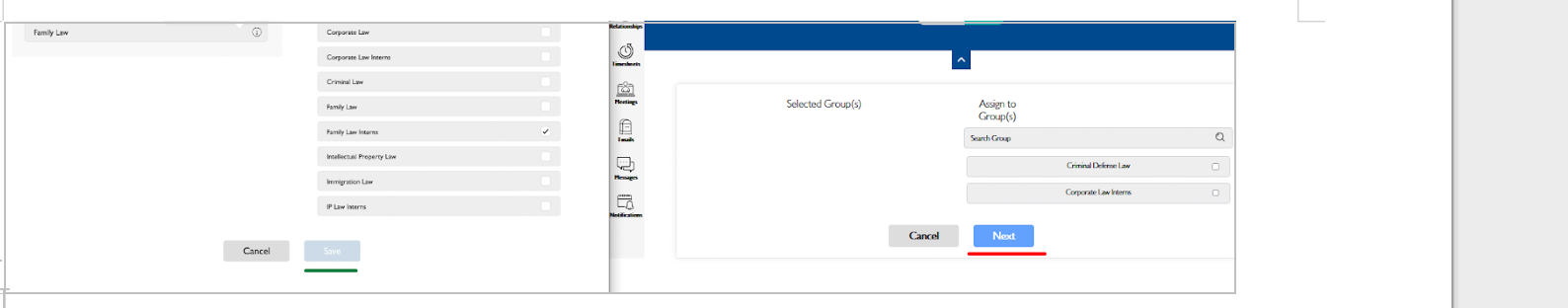 Bug #2191: View Matter [Legal / General] - [Update Group(s)] : Update Groups UI issue . - Matter ...