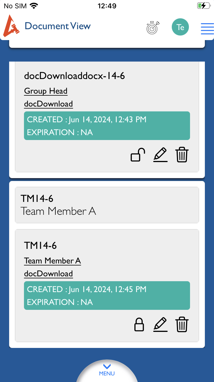 Bug #2923: View Document - [Corporate Client] : Uploaded documents are not showing in the View ...